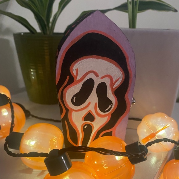 Other | Hand Painted Ghostface Coffin Box | Poshmark